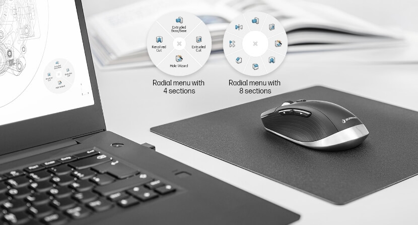 3Dconnexion CadMouse Compact Wireless (3DX-700118) (8N1W1P3) - Shop HP ...